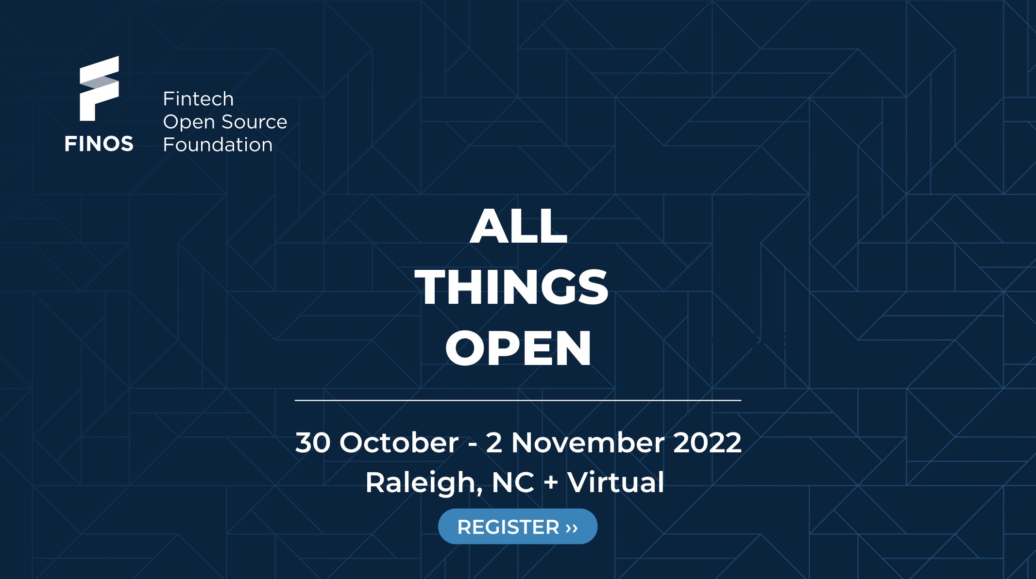 FINOS Resource Center | 30 October – 2 November: All Things Open FINOS Resource Center | 30 October – 2 November: All Things Open